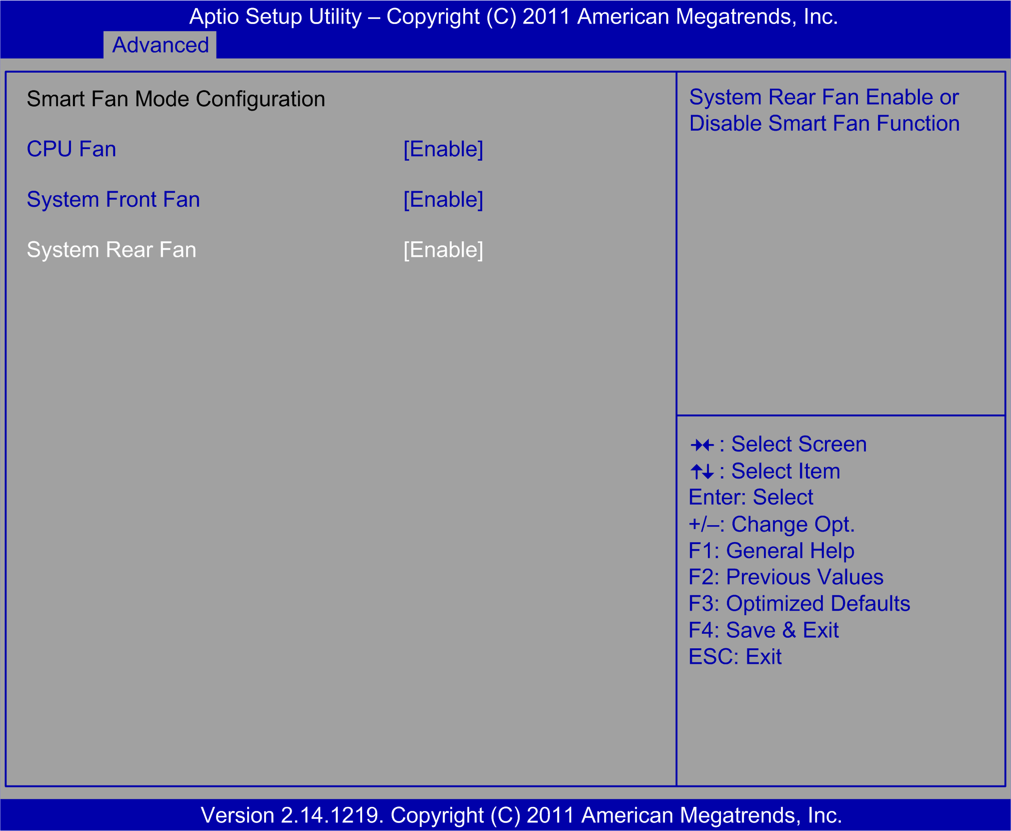 Smart Fan Configuration